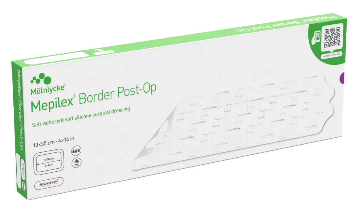 Mepilex Border Post Op 10cm x 35cm