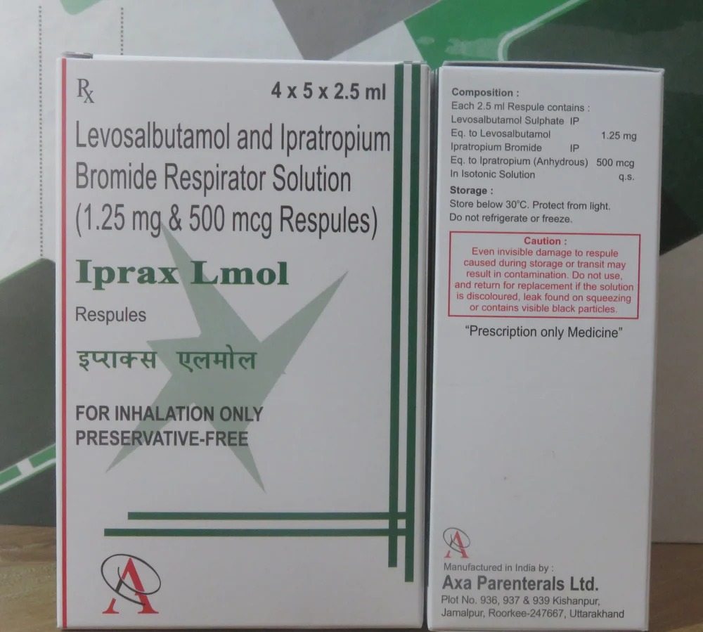 Iprax Lmol 2.5 ML Respules